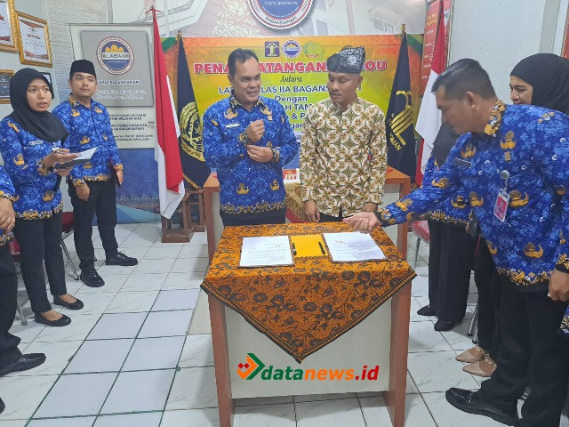 Lapas Bagansiapiapi dan CV Rumah Tamadun Teken Perjanjian Kerjasama ...